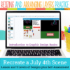 Graphic Design Lesson and Activities Holidays Bundle