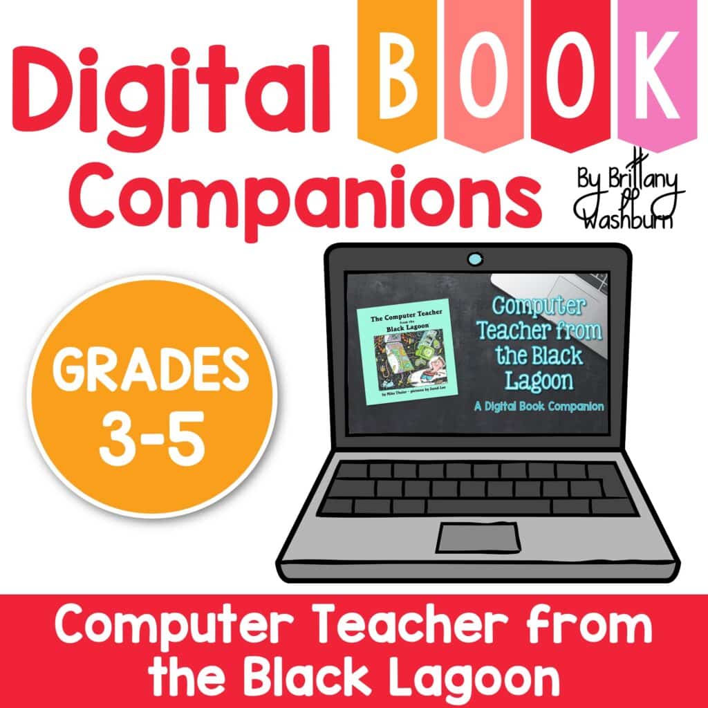 Computer Teacher from the Black Lagoon Digital Book Companion - Grades ...