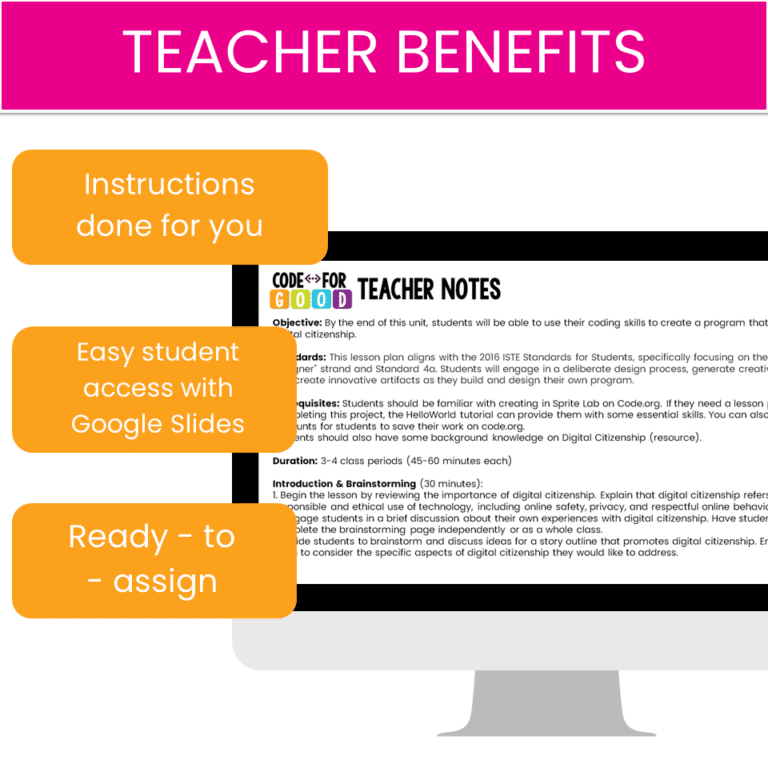 Digital Citizenship Story Coding STEM Challenge