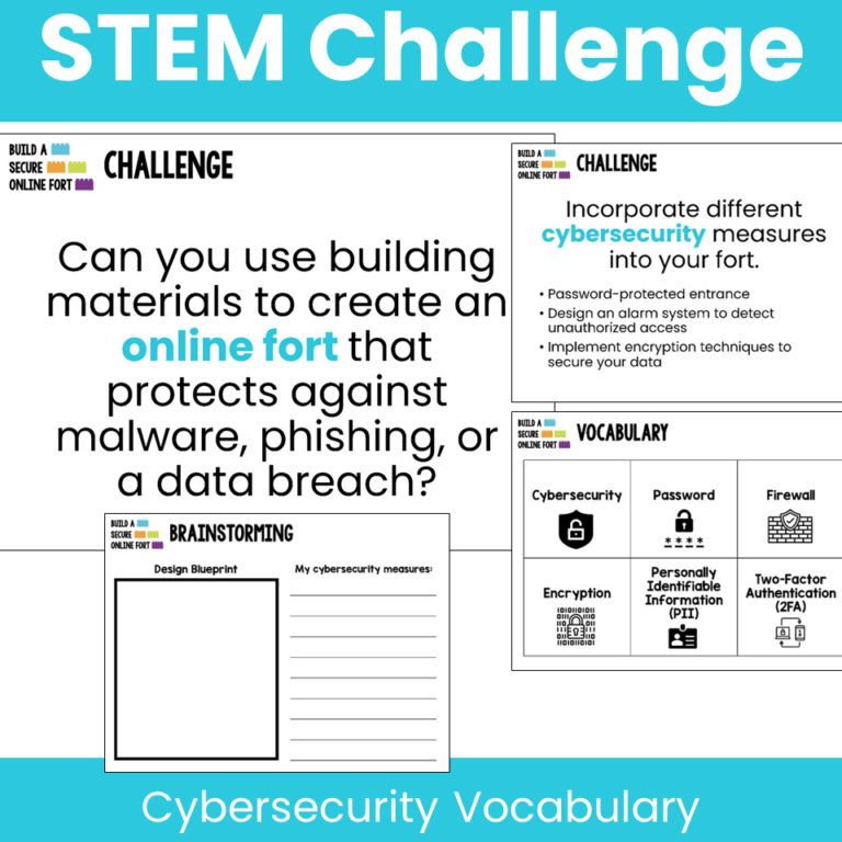 Build a Fort with Cybersecurity Measures STEM Challenge