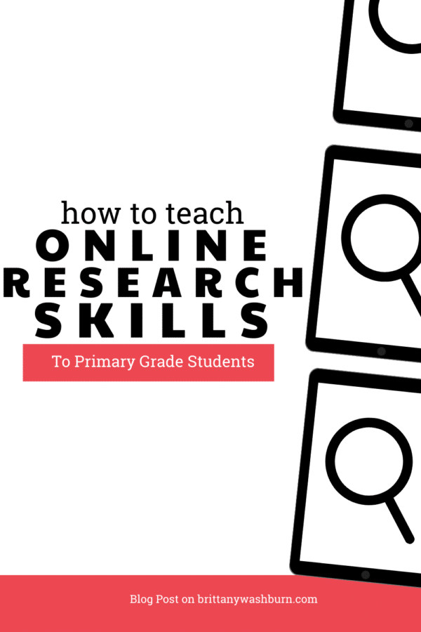 How to Teach Online Research Skills to Elementary Students