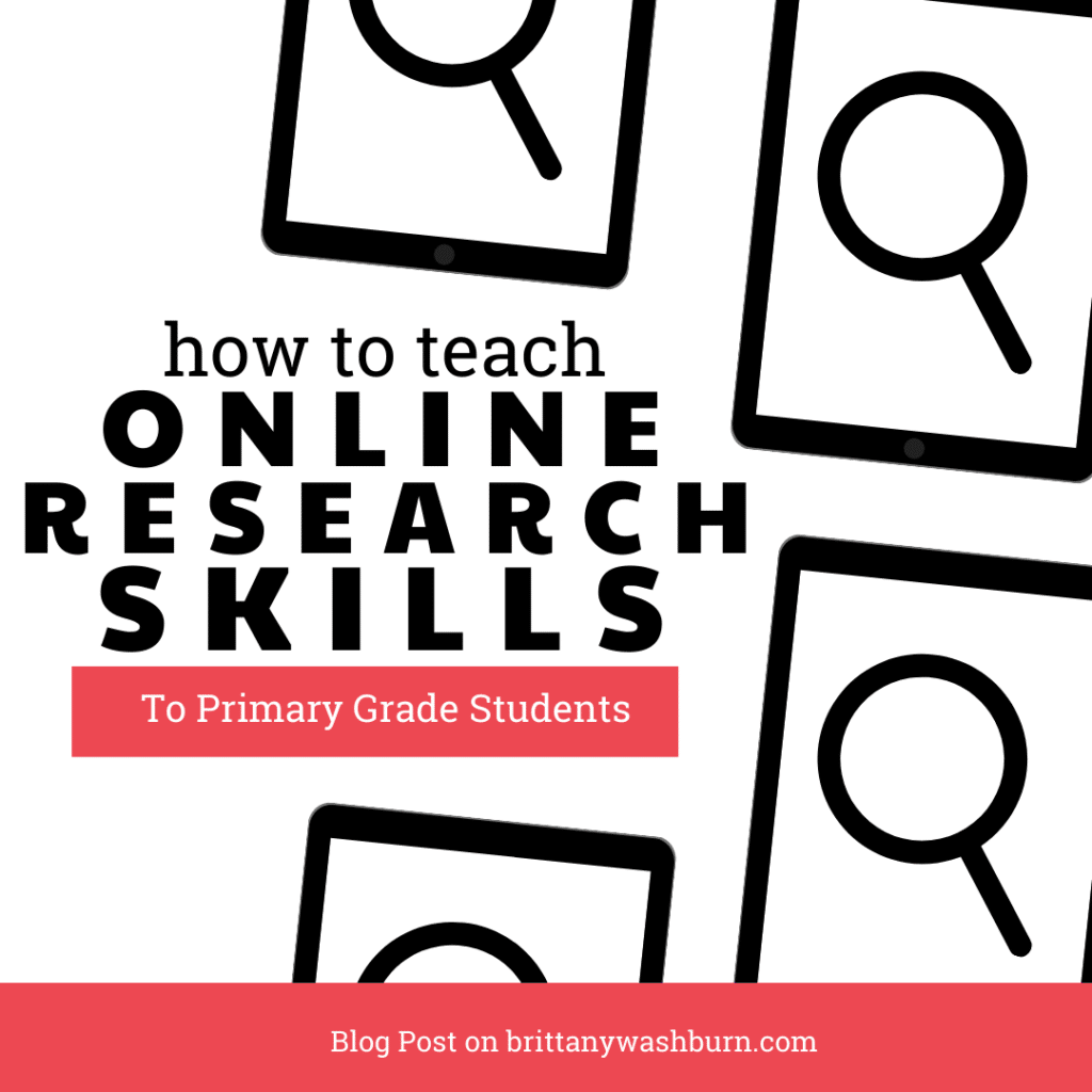 How to Teach Online Research Skills to Elementary Students