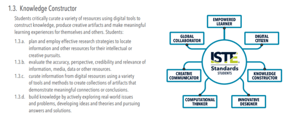 Teaching the Knowledge Constructor ISTE Standard