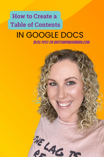 How to Create a Table of Contents in Google Docs