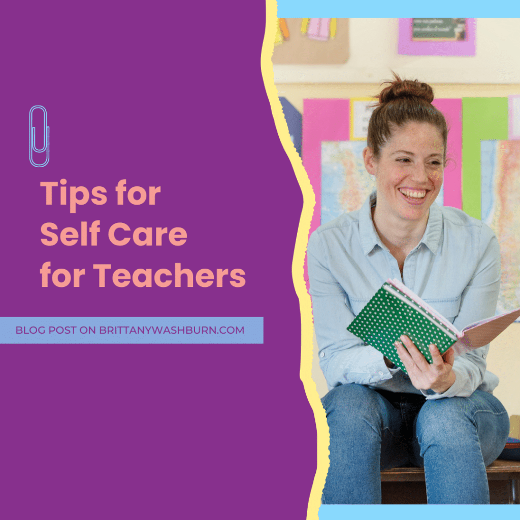 Tips for Self Care for Teachers