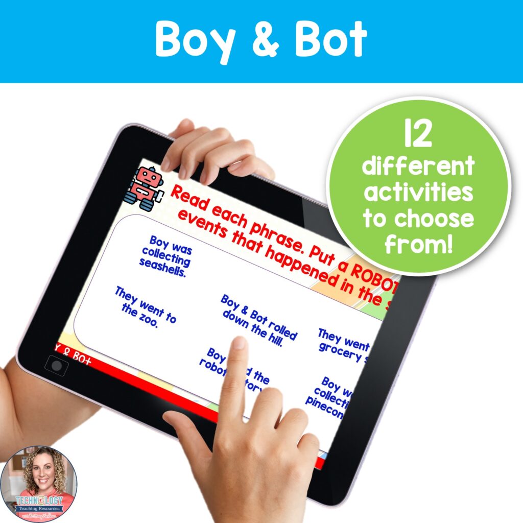 Boy and Bot Digital Book Companion - Grades K-2