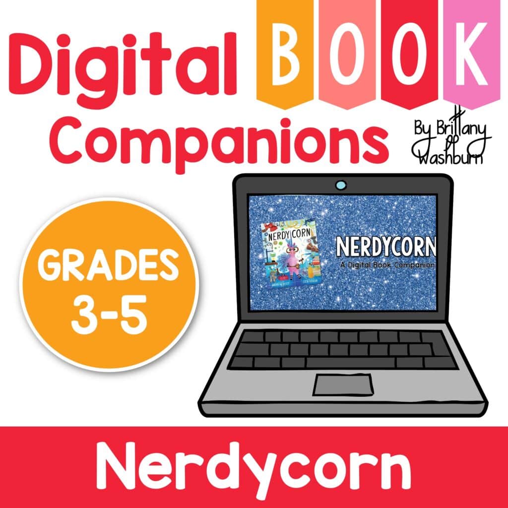 Nerdycorn Digital Book Companion - Grades 3-5
