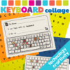 Keyboard Collage Craftivity