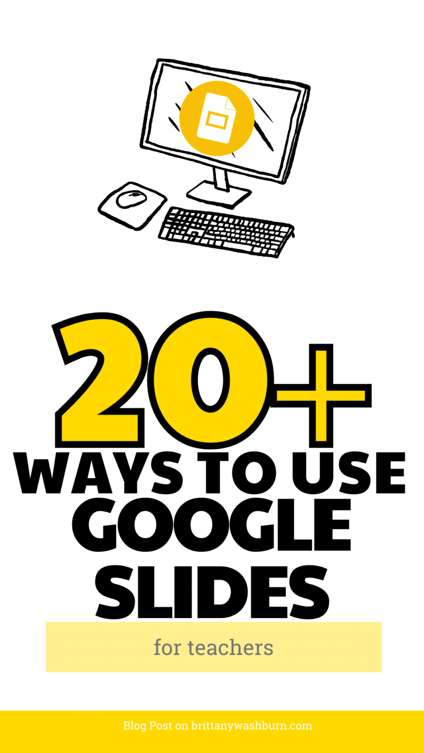 Creative Ways for Teachers to use Google Slides