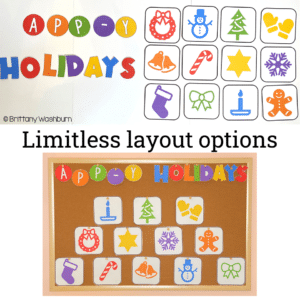 Appy Holidays Bulletin Board for Christmas