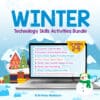 Winter Technology Skills Digital Activities Bundle