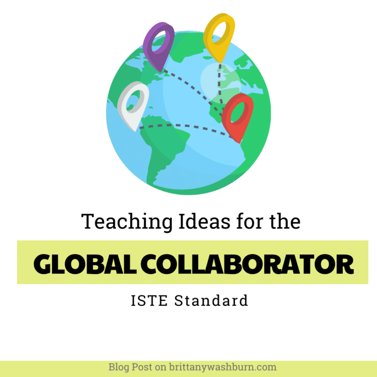 Ideas for teaching the Global Collaborator ISTE standard