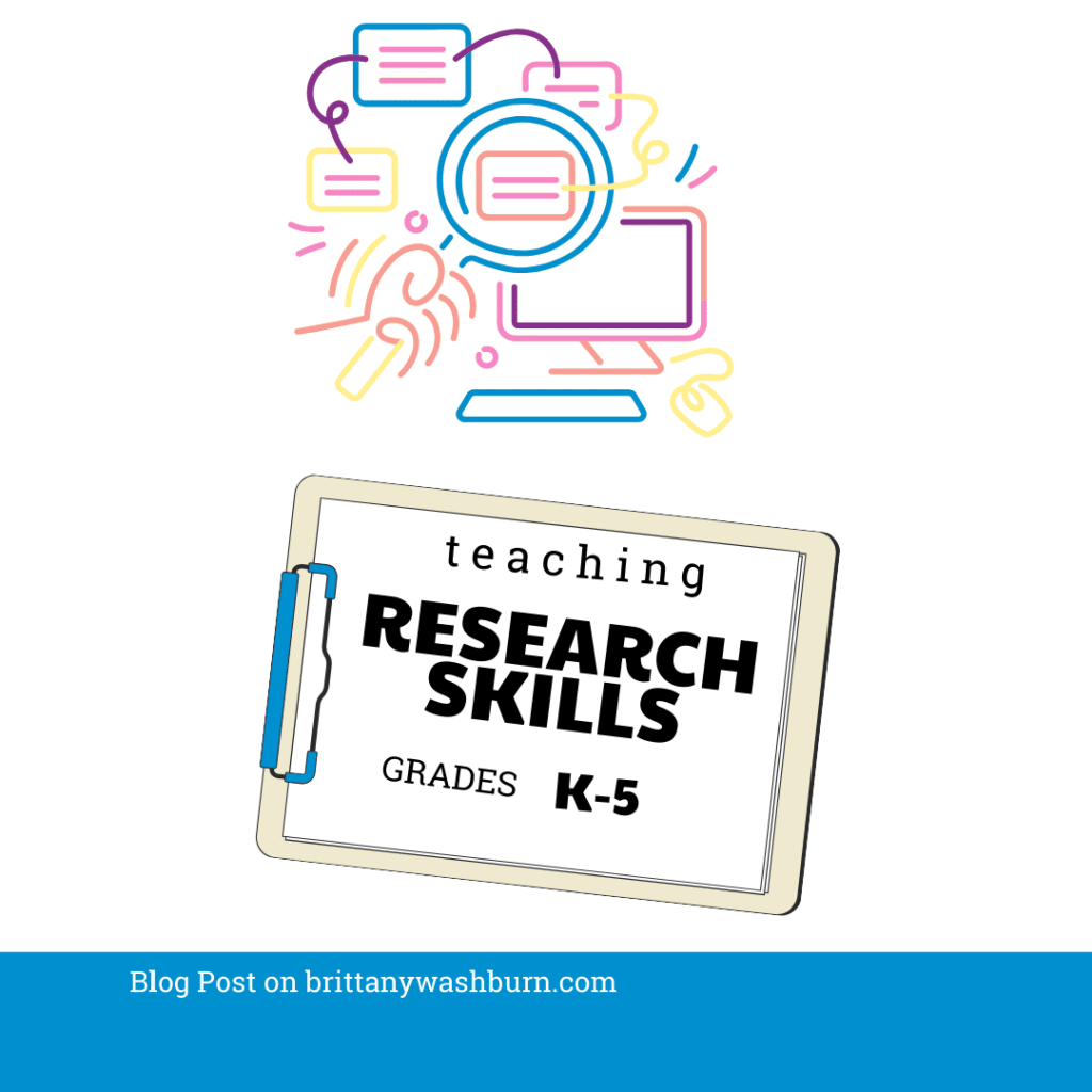 Teaching Online Research Skills Across Grade Levels