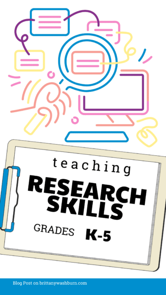 Teaching Online Research Skills Across Grade Levels