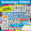 Technology Bingo Printable Cards