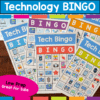 Technology Bingo Printable Cards