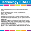 Technology Bingo Printable Cards