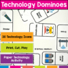Technology Dominoes Printable Computer Lab Activity