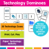 Technology Dominoes Printable Computer Lab Activity