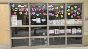 Bytes of Love Candy Hearts Bulletin Board Kit