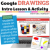 Intro to Google Drawings Lesson and Activity