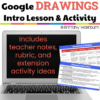 Intro to Google Drawings Lesson and Activity