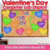 Bytes of Love Candy Hearts Bulletin Board Kit