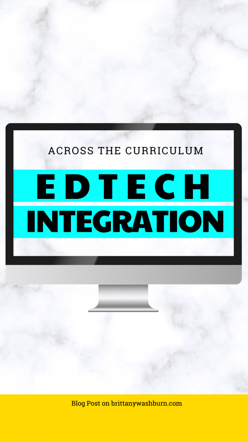 EdTech Integration Across Curriculum Areas