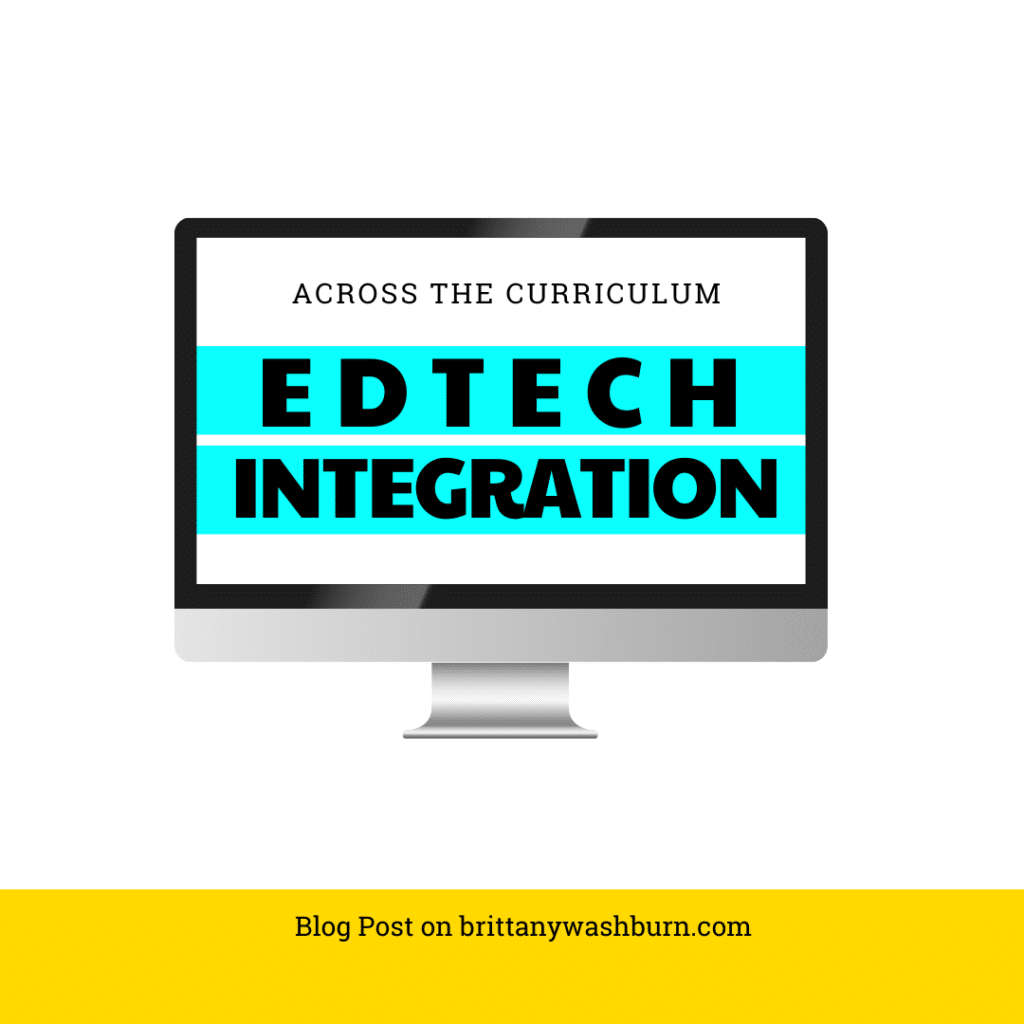 EdTech Integration Across Curriculum Areas