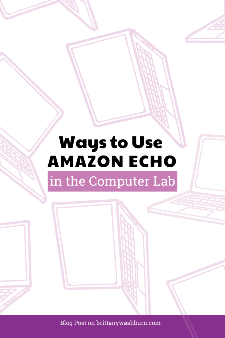 Ways to use Amazon Echo in an Elementary Computer Lab Class