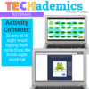 Frog Themed Sight Words Typing Flash Cards
