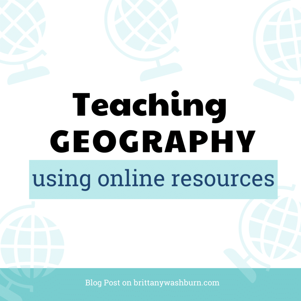 Teaching Geography Effectively Using Online Resources