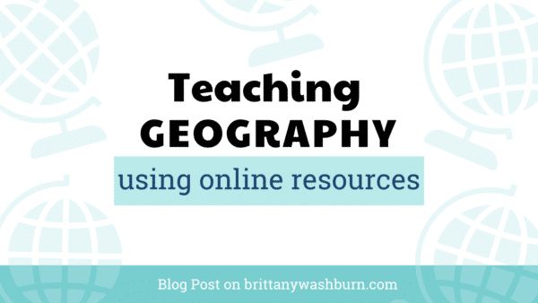 Teaching Geography Effectively Using Online Resources