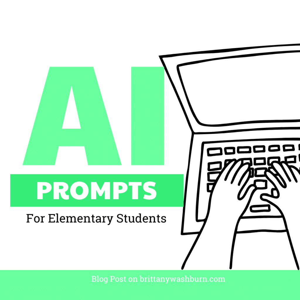 Artificial intelligence for elementary students