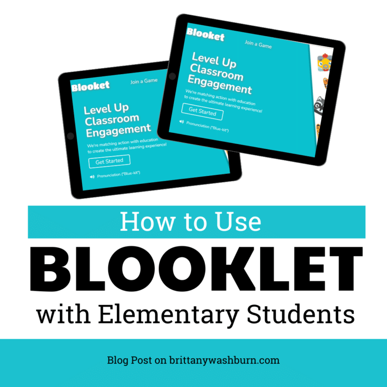 How to use Blooket with elementary students