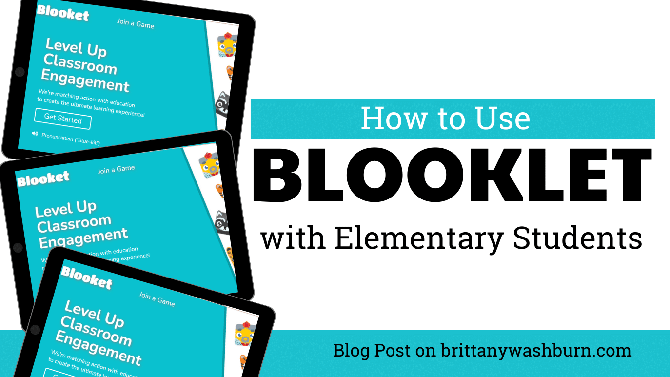 How to use Blooket with elementary students