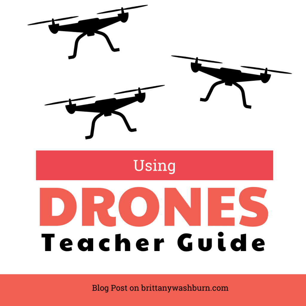 How to use drones with elementary students