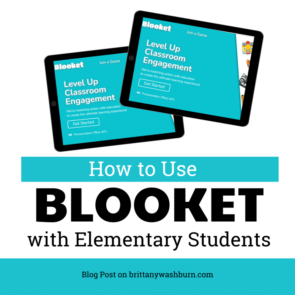 How to use Blooket with elementary students