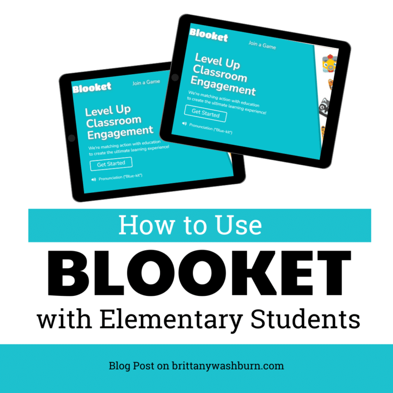 How to use Blooket with elementary students