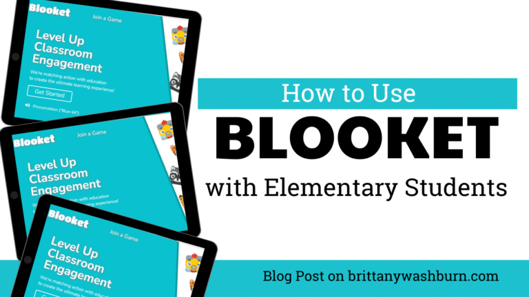 How to use Blooket with elementary students