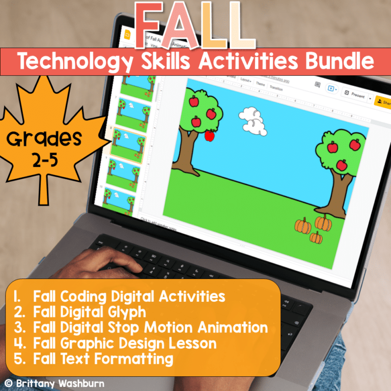 Fall Technology Skills Digital Resources Bundle