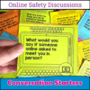 Online Safety Discussion Prompts Printable Cards