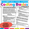 Coding Concepts Printable Task Cards