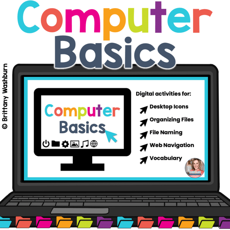 Computer Basics Interactive Digital Activity Slides