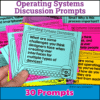 Operating Systems and User Interfaces Discussion Prompts Printable Cards