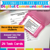 Digital Communication Printable Task Cards
