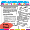 Basic Troubleshooting Printable Task Cards