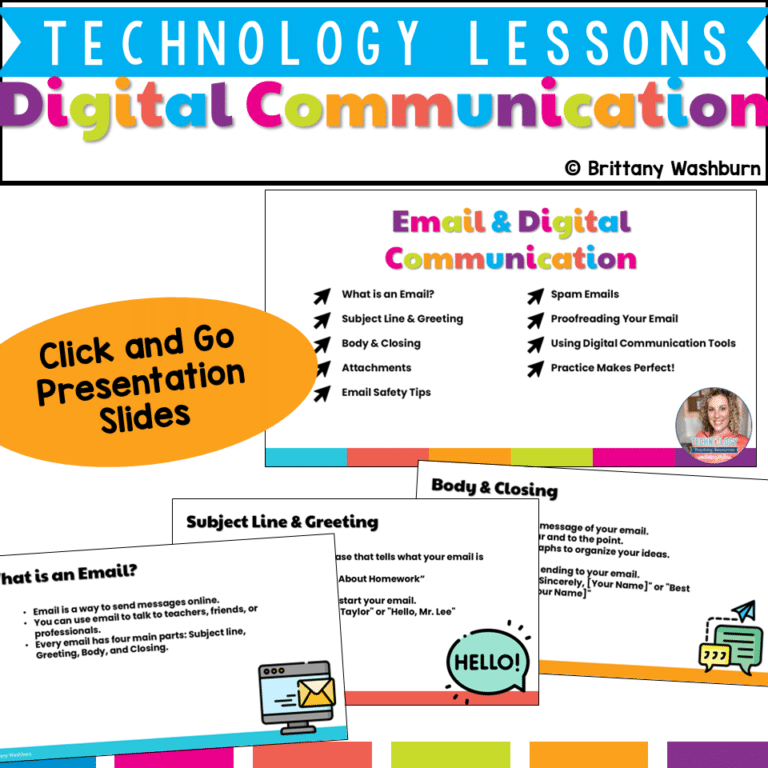 Email and Digital Communication Lesson