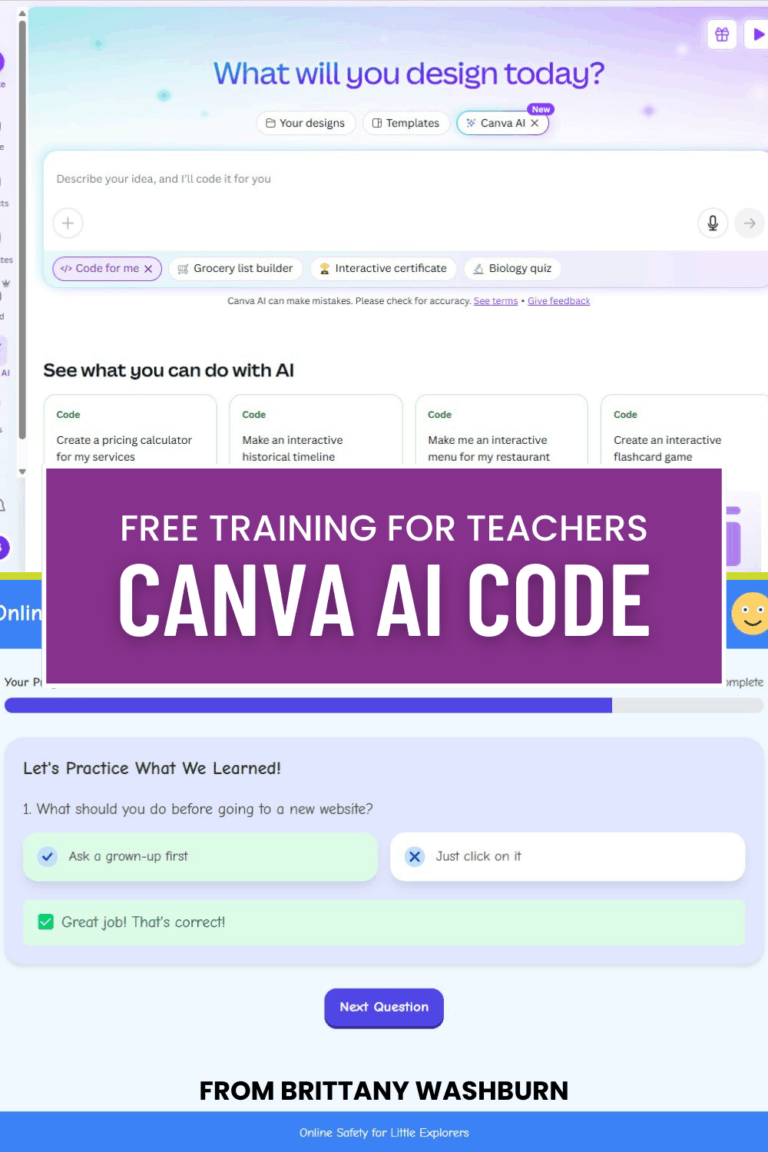 How To Use Canva Code To Create Custom Interactive Activities For Your